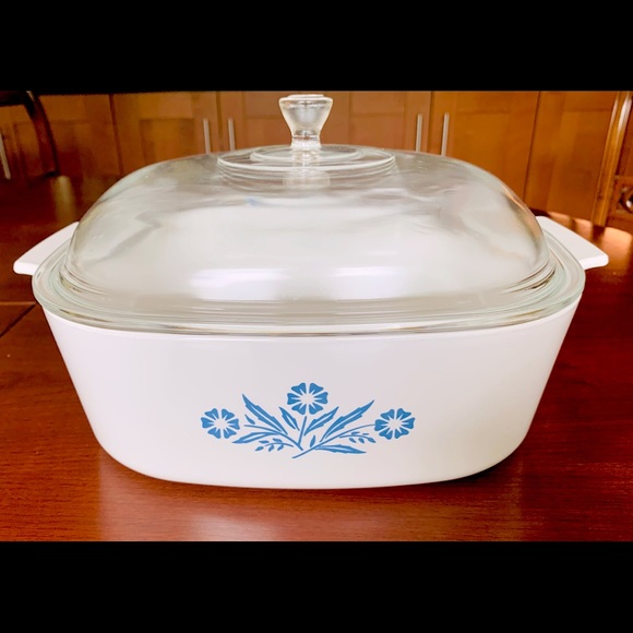 Corningware | Kitchen | Corning Ware Blue Corn Flower 4 Liters ...